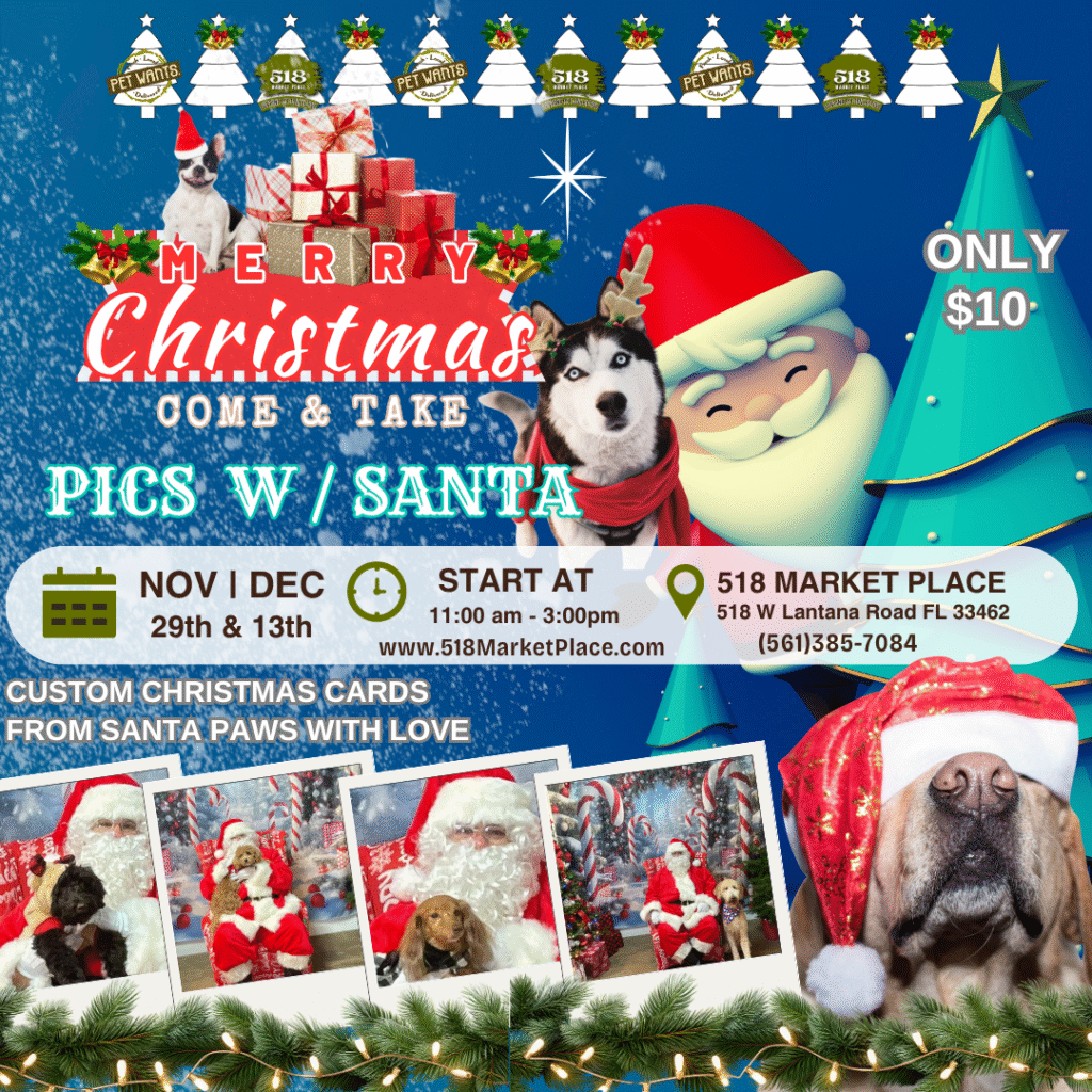 Pics with Santa Paws - 518 Marketplace